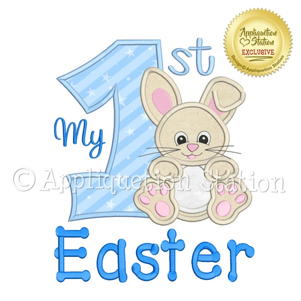 My First Easter Applique Design - Etsy