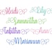 BX Font Yessy Machine Embroidery Design Alphabet Script Cursive ...