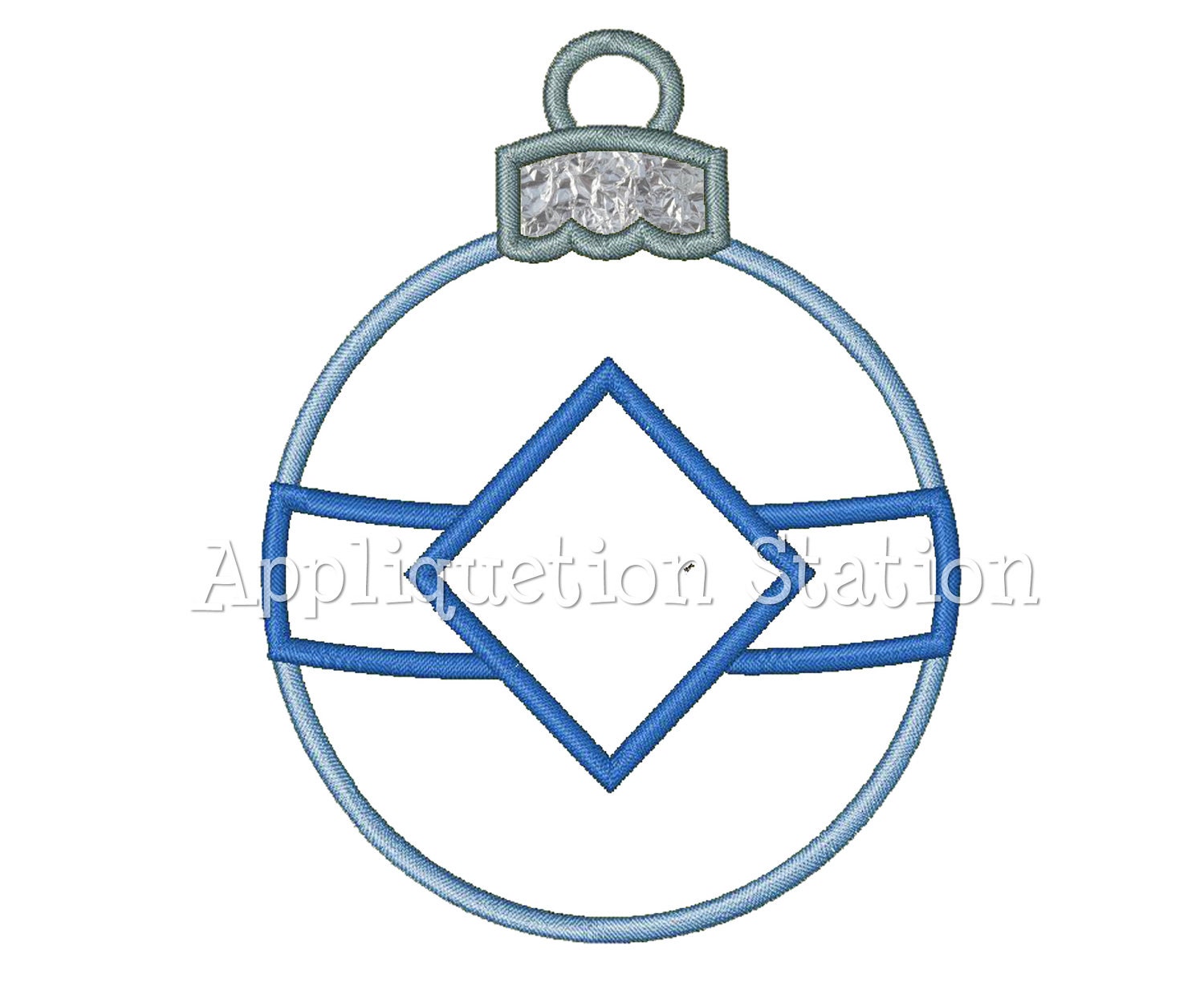 Christmas Ornament Round Set Applique Machine Embroidery | Etsy