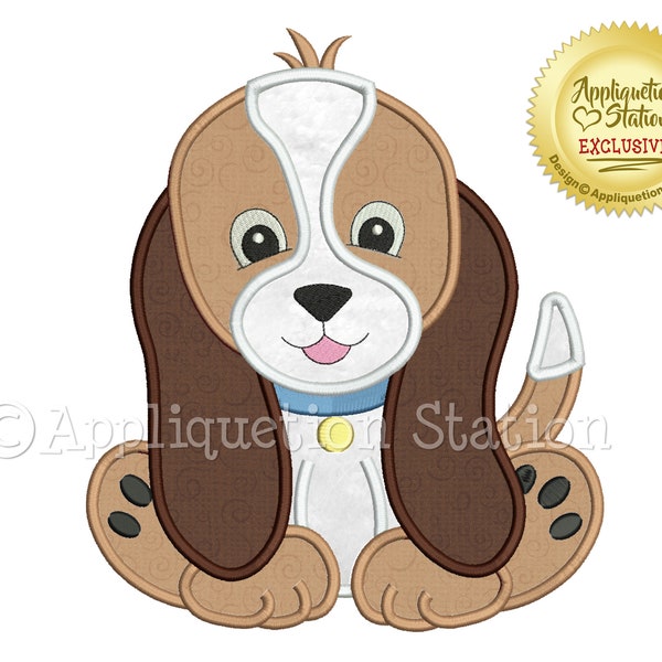 Hound Dog Embroidery Design - Etsy