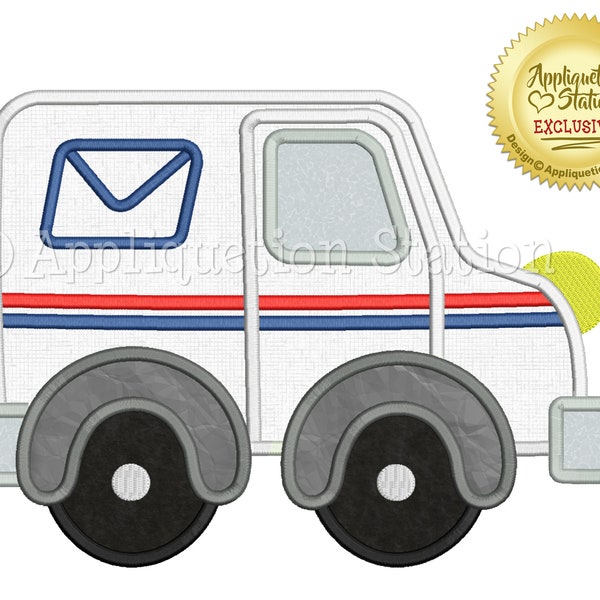 Postal Truck Svg - Etsy