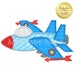 Fighter Plane F18 Applique Machine Embroidery Design Jet Airplane ...
