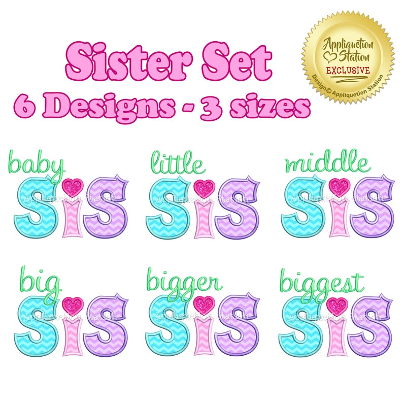 Sister Embroidery - Etsy