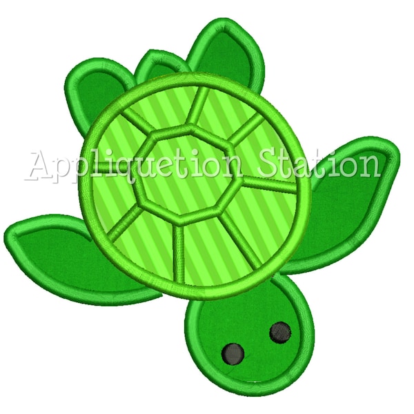 Turtle Applique Patterns - Etsy