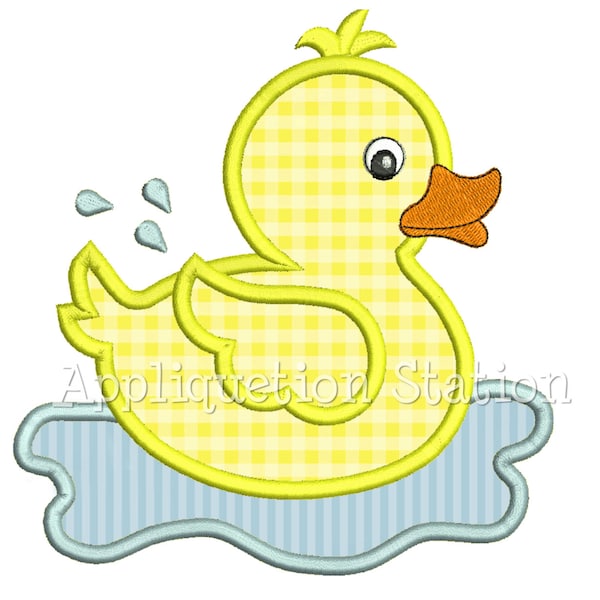 Duck Applique - Etsy