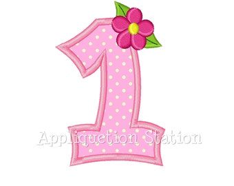 Flower Swirl Applique Machine Embroidery Design Pink INSTANT DOWNLOAD ...