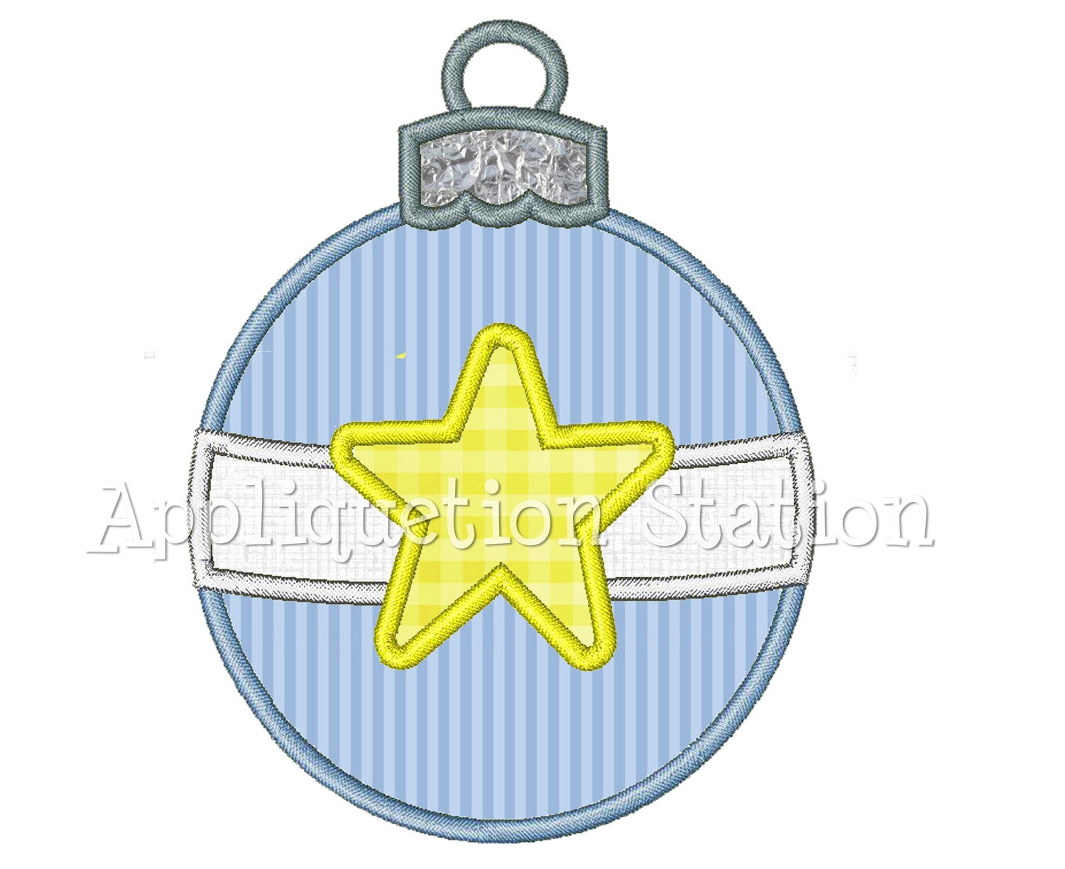 Christmas Ornament Round Set Applique Machine Embroidery | Etsy