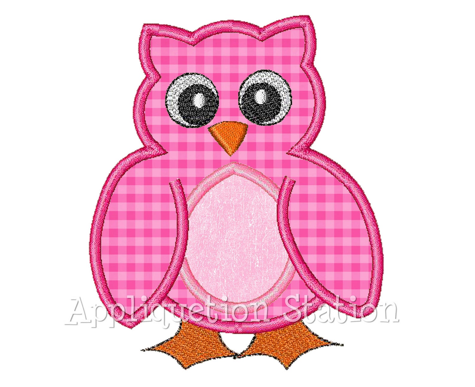 Baby Owl Applique Machine Embroidery Design Pattern Girl - Etsy
