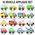Military Tank Applique Embroidery Designs Boys Vehicle Army INSTANT ...