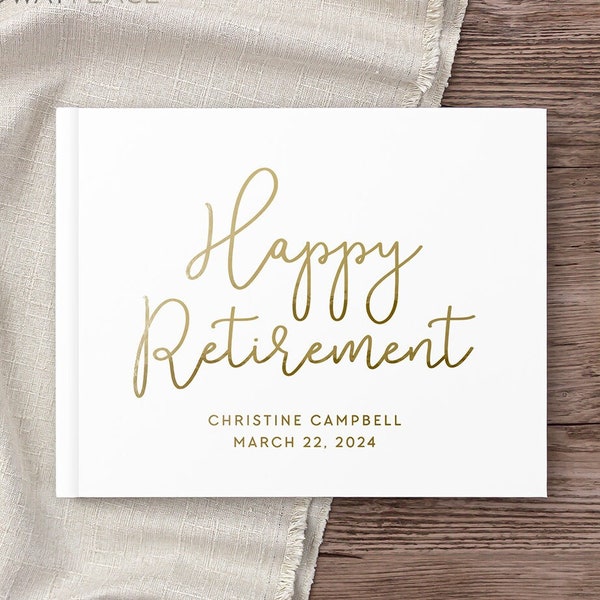 Retirement Book - Etsy