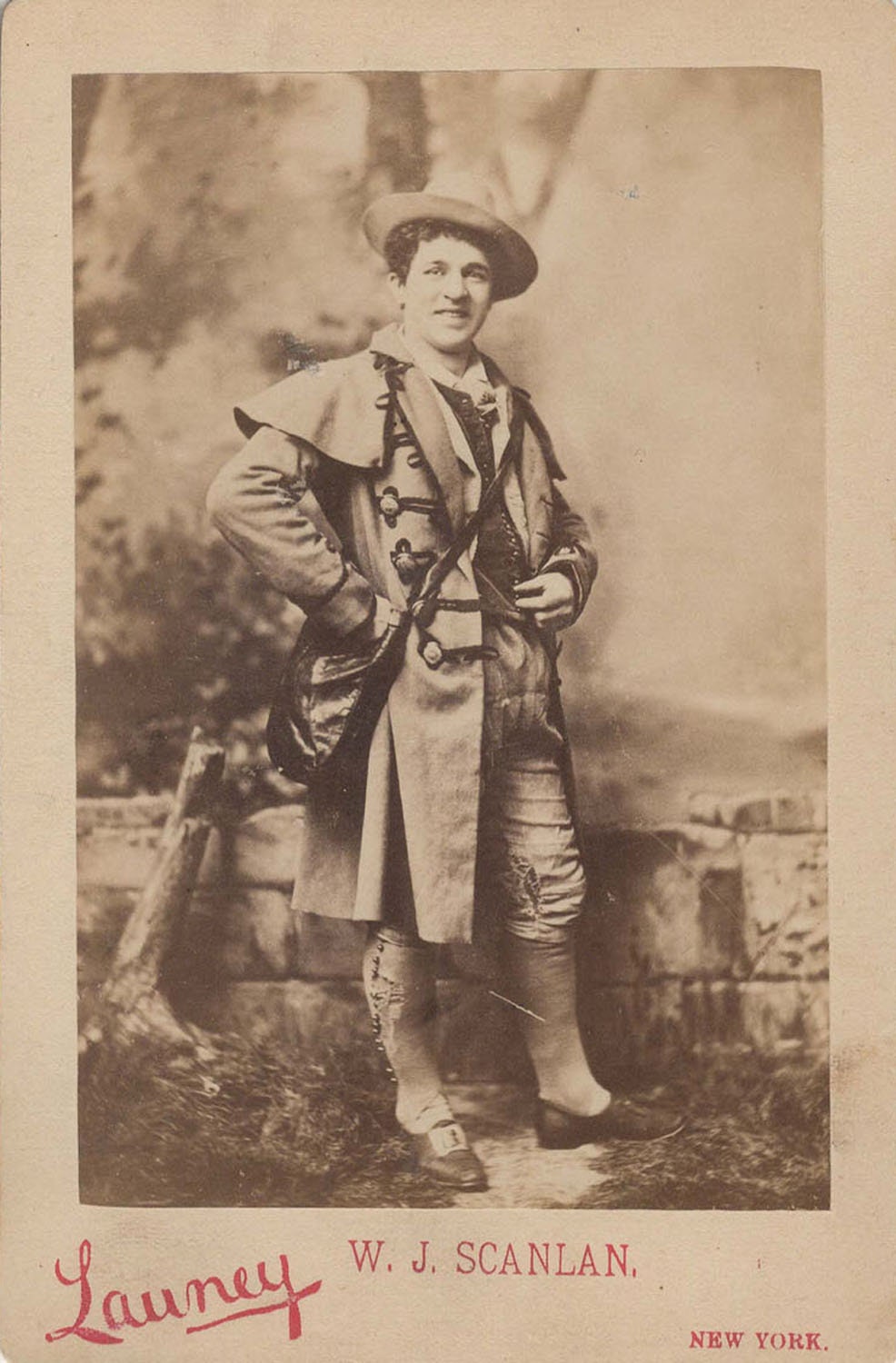 Set of Cabinet Cards of Actor, Composer and Musical Star, W. J. Scanlan ...