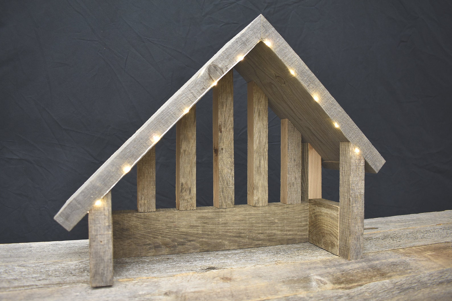 Tall Nativity Stable, Nativity Creche, Nativity Barn, Manger, Creche ...