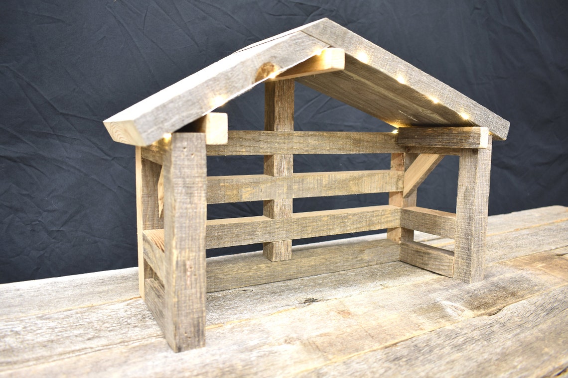 Nativity Stable Nativity Barn Nativity Creche Nativity - Etsy