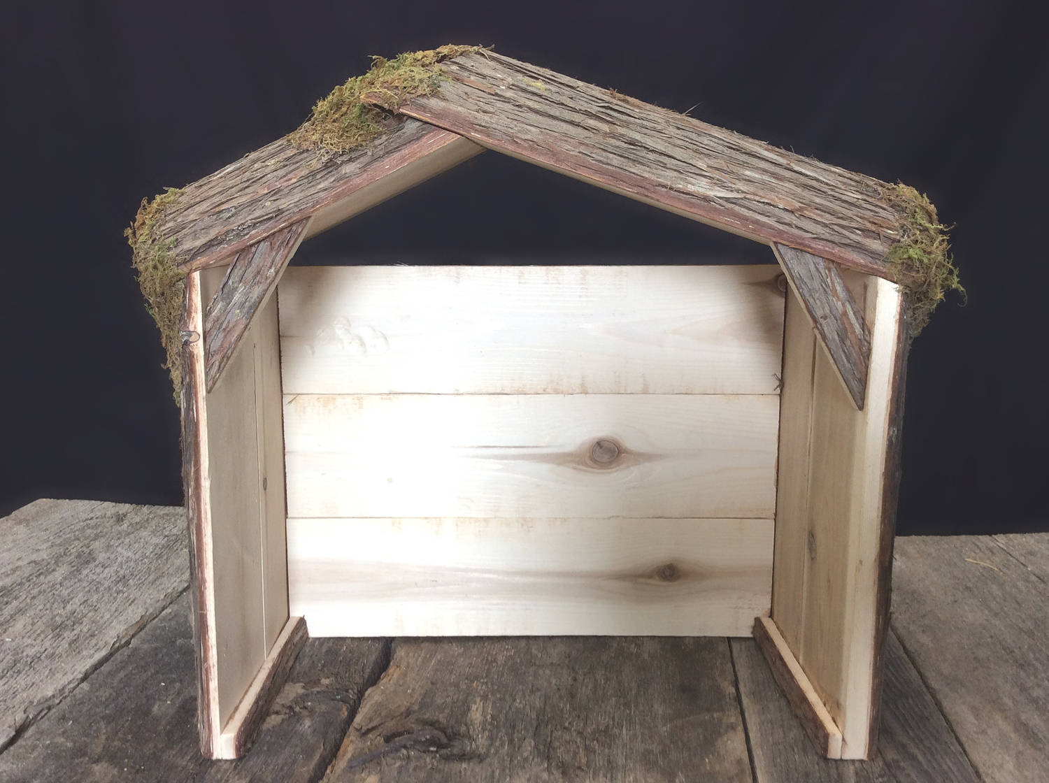 Tall Nativity Stable Manger Nativity Creche Manger Barn | Etsy