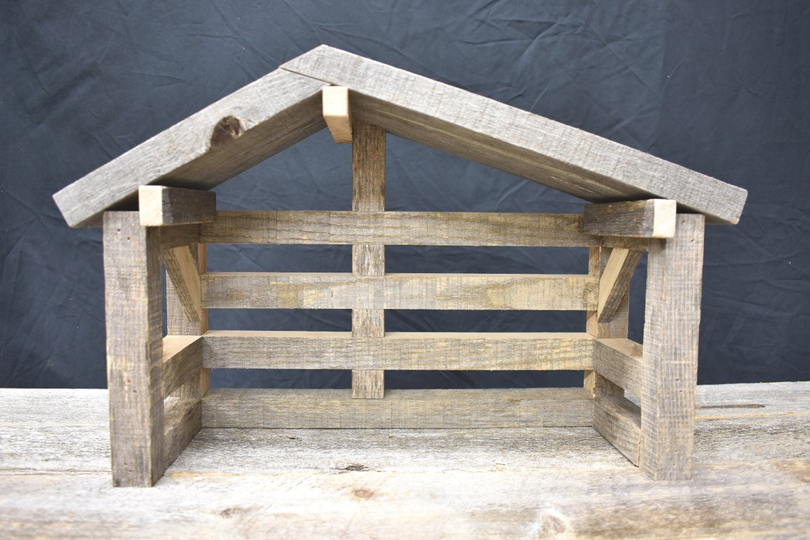 Nativity Stable Nativity Barn Nativity Creche Nativity - Etsy