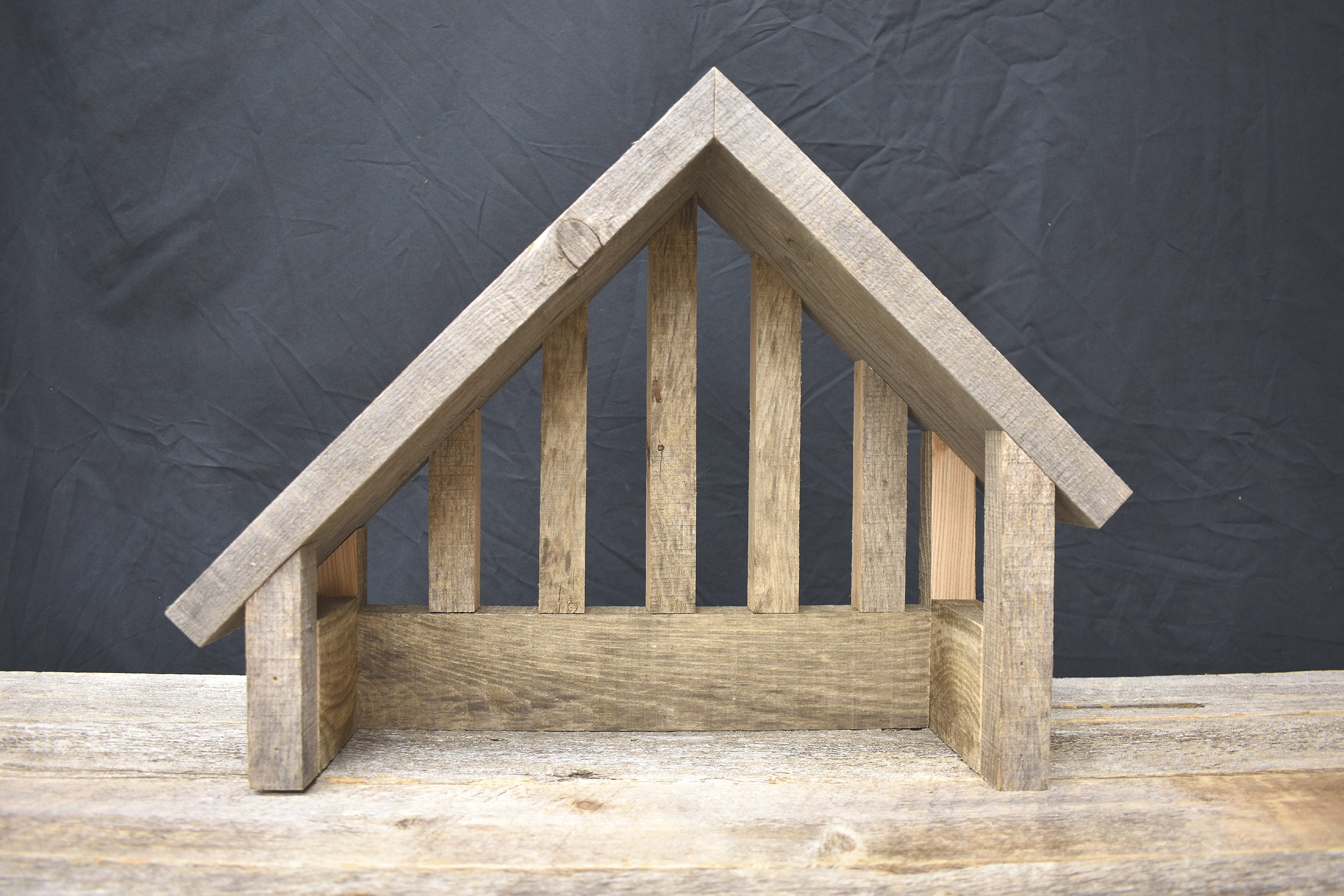 Tall Nativity Stable, Nativity Creche, Nativity Barn, Manger, Creche ...