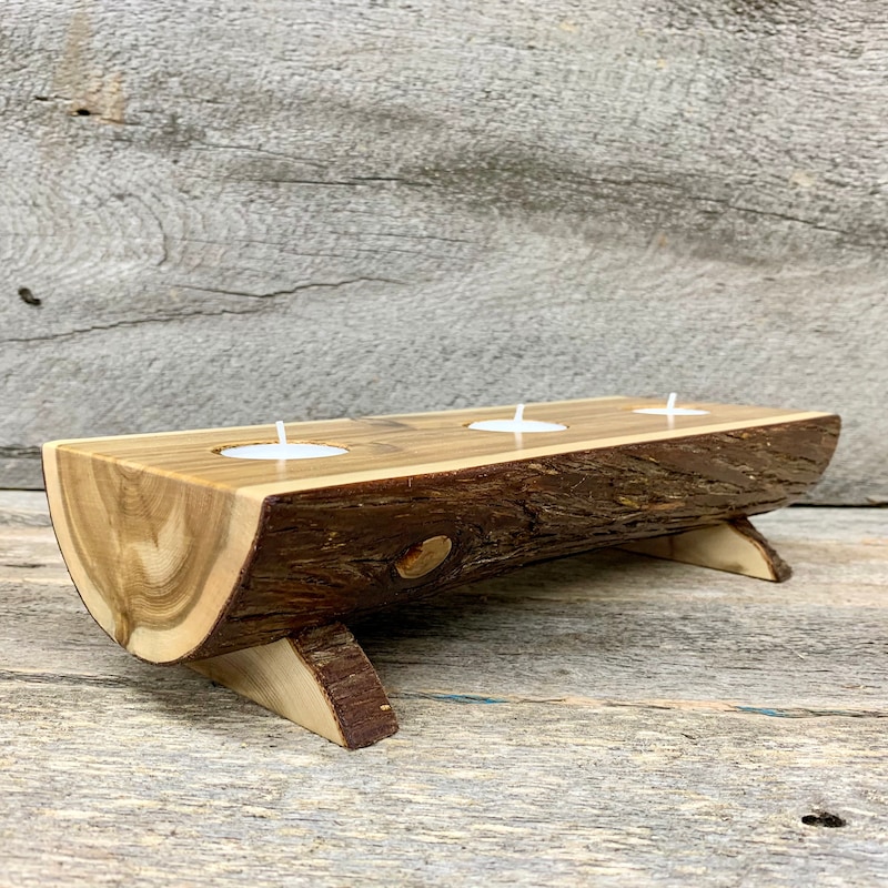 Rustic Candles - Etsy