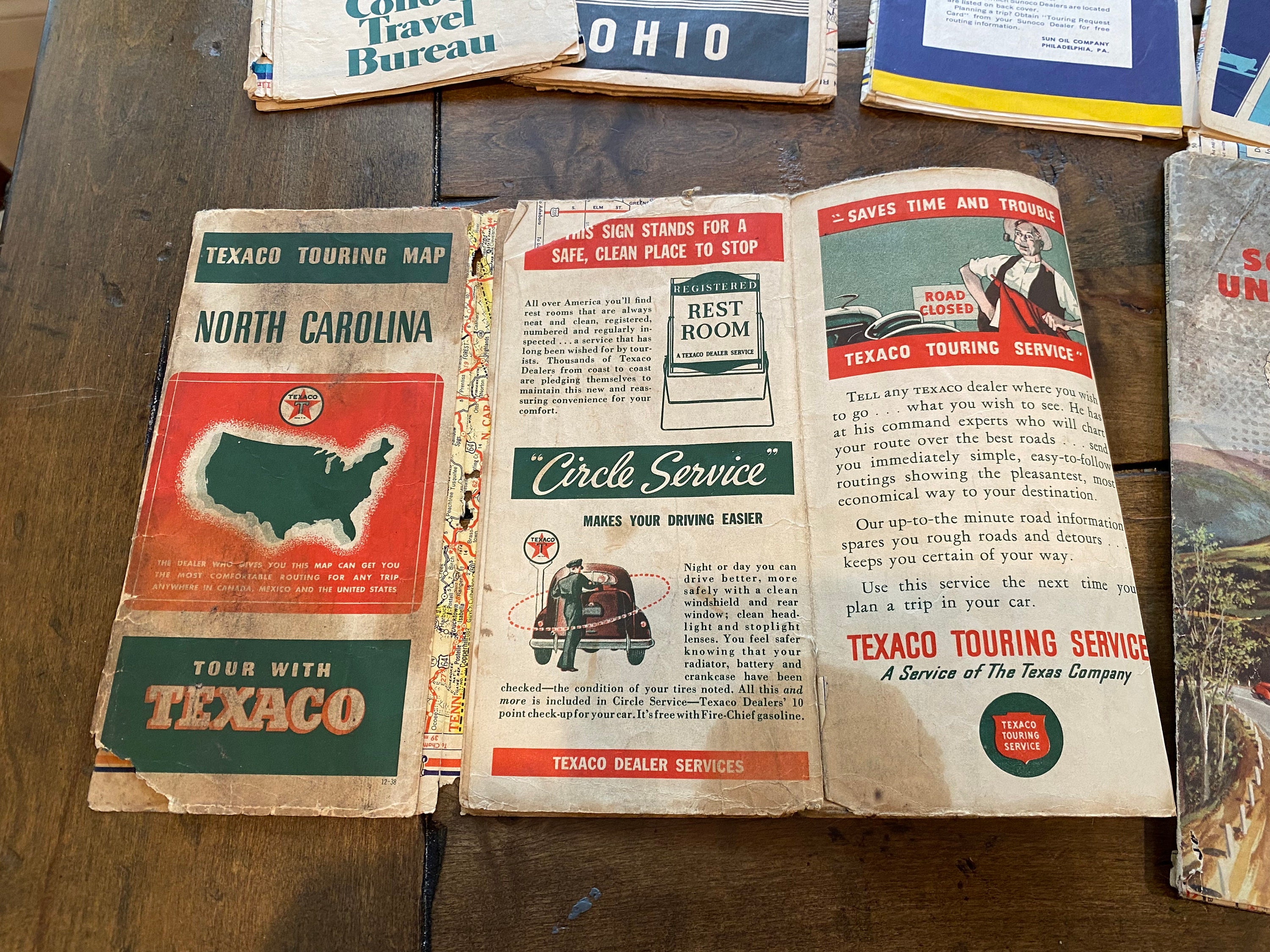 Vintage Road Maps Travel Maps Memorobilia - Etsy