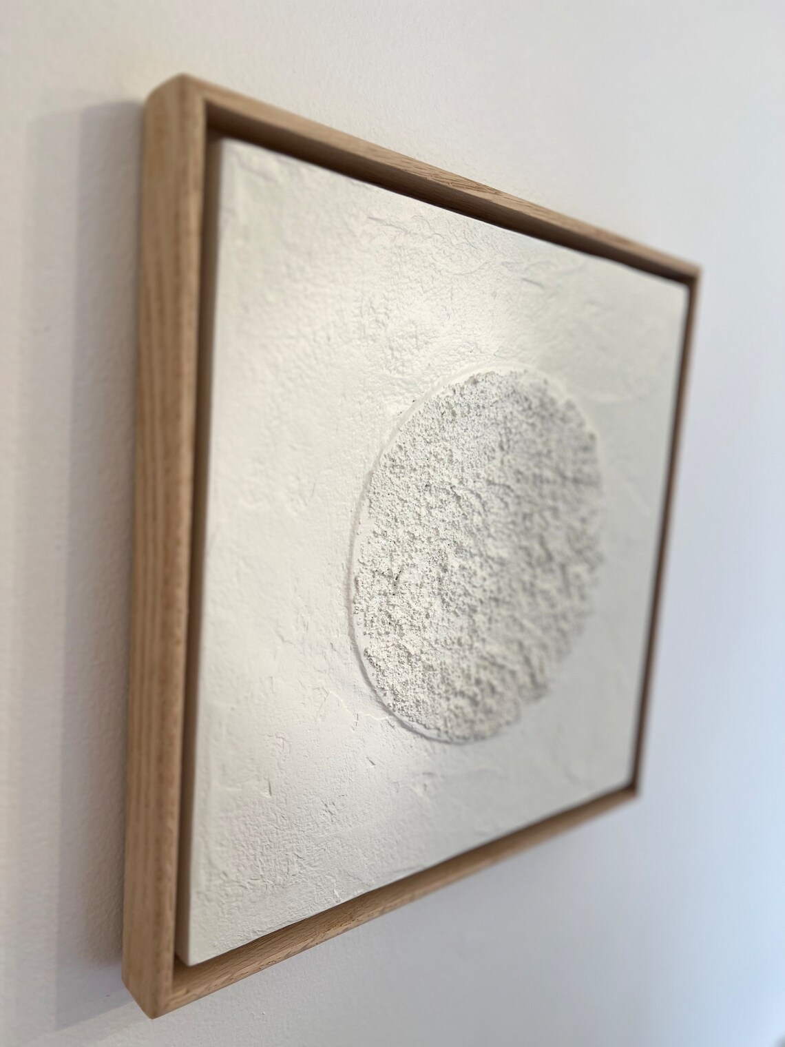 UNTITLED NO. 38-textural Tonal Fiber Cement Plaster Original Abstract ...