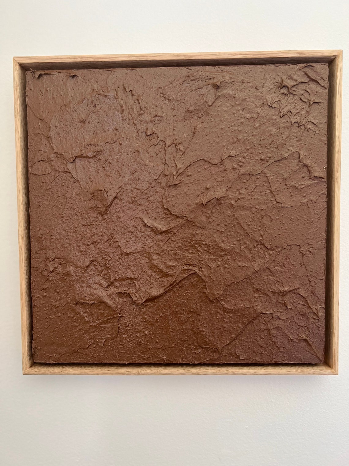 UNTITLED No. 34-textural Tonal Fiber Cement Plaster Original - Etsy