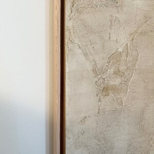 UNTITLED No. 31-textural Tonal Clay Plaster Original Abstract Neutral 3 ...