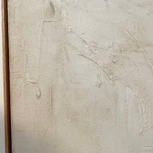 UNTITLED No. 29-textural Tonal Clay Plaster Original Abstract Neutral 3 ...