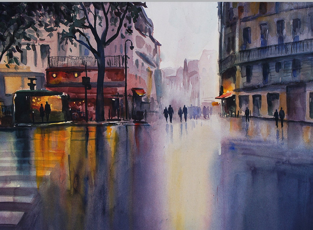 Paris Note Cards/8 Cards/2 Designs - Etsy