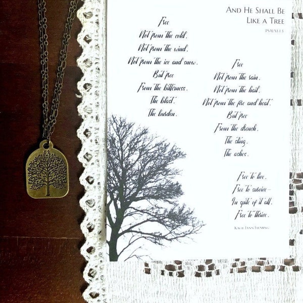 Scripture Necklace - Etsy