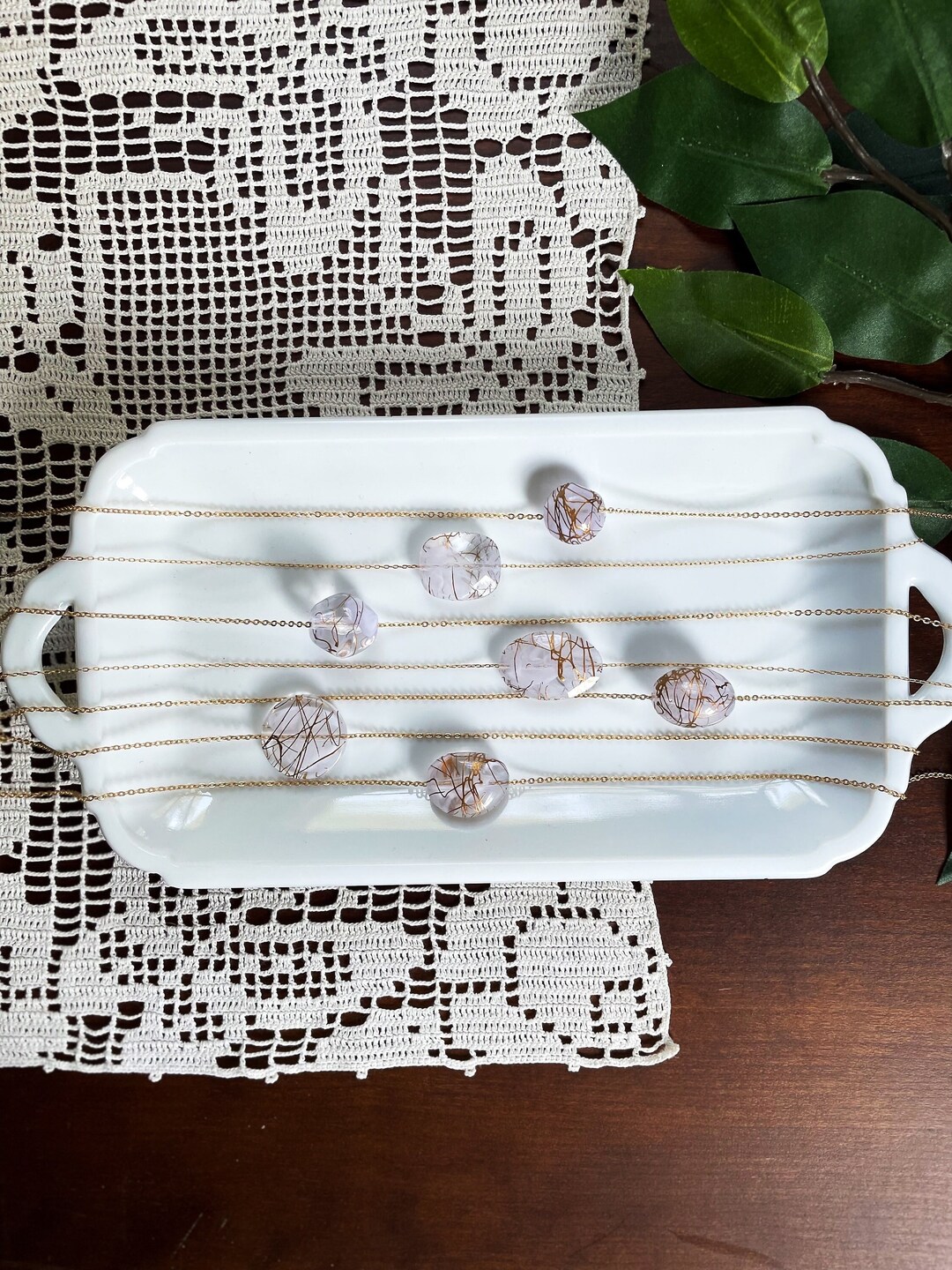 Kintsugi Inspired Jewelry, Simple Necklace, Inspirational Gift ...