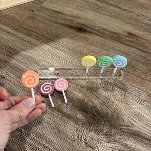 Minature Candyland Display ~ Miniature Lollipops ~ Dollhouse Candy ...