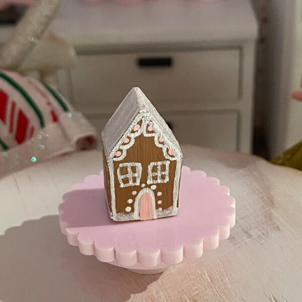 Miniature Gingerbread House - Etsy