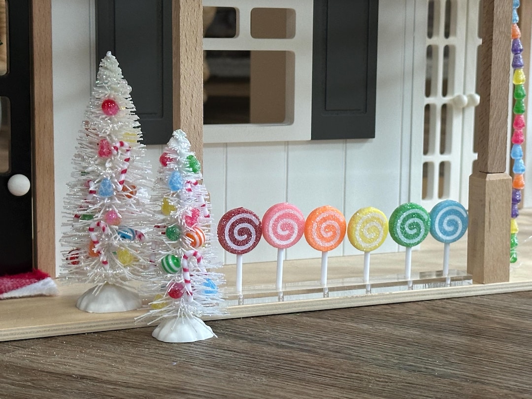 Minature Candyland Display ~ Miniature Lollipops ~ Dollhouse Candy ...