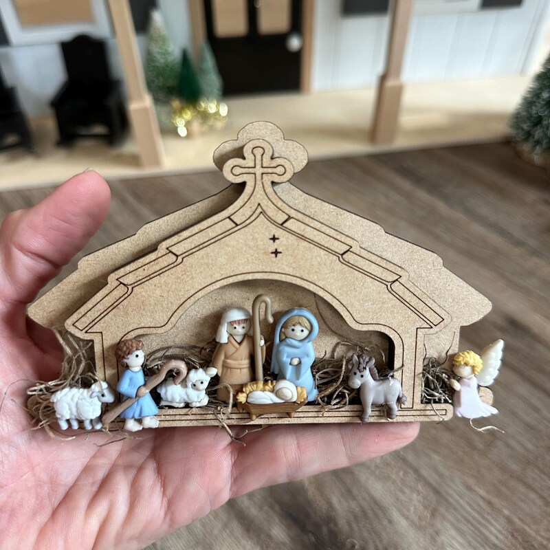 Miniature Nativity - Etsy