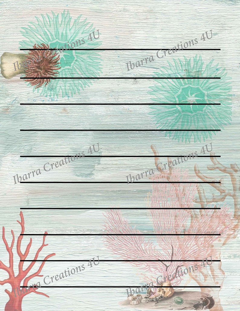 Instant Download-ocean Fish Theme-sea Creatures-digital Images - Etsy