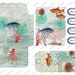 Instant Download-ocean Fish Theme-sea Creatures-digital Images - Etsy