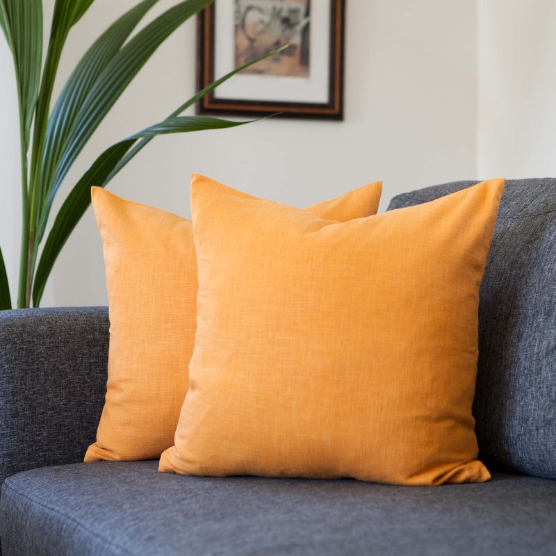 Yellow Throw Pillow - Etsy