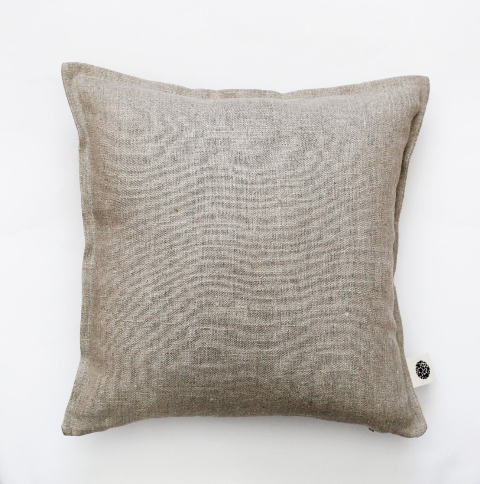 Linen Throw Pillows, 14x14 Pillow Cover Available, Natural Linen ...