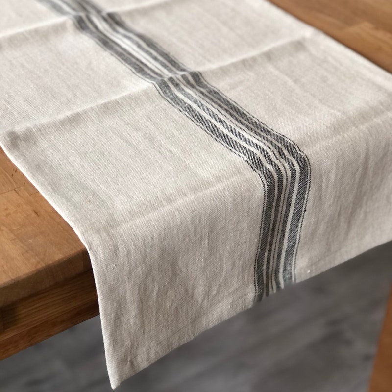 Linen Table Runner - Etsy