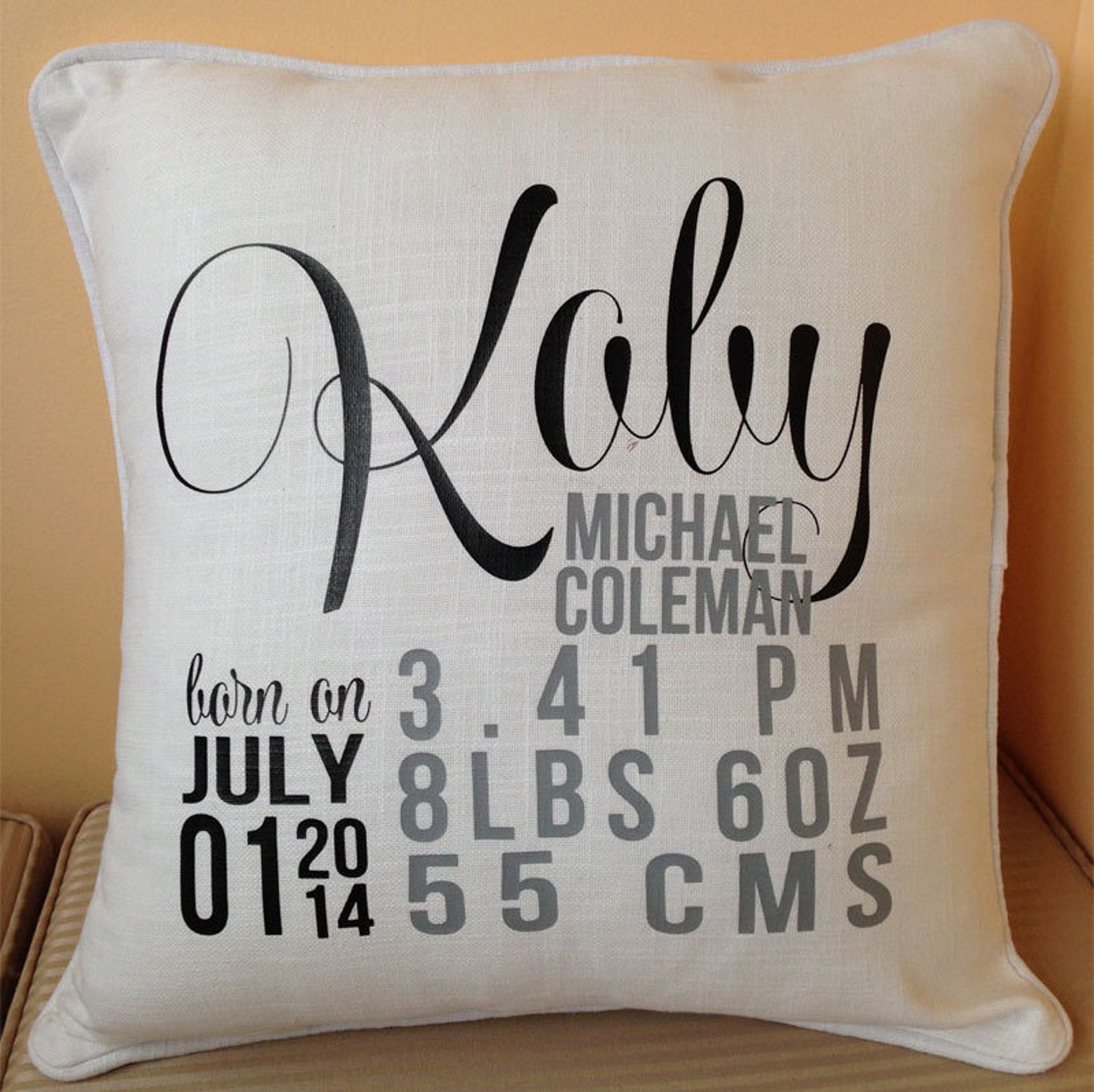 FUNKY Custom BABY BOY Birth Announcement Pillow for New Borns - Etsy ... FUNKY Custom BABY BOY Birth Announcement Pillow for New Borns - Etsy ...