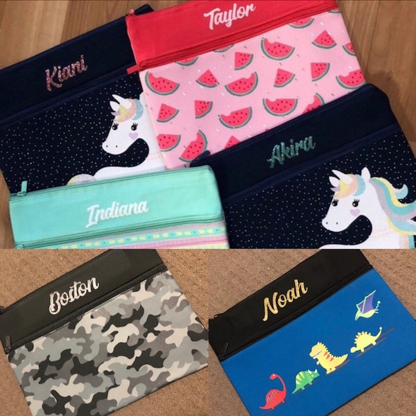 Personalized Pencil Case - Etsy Australia