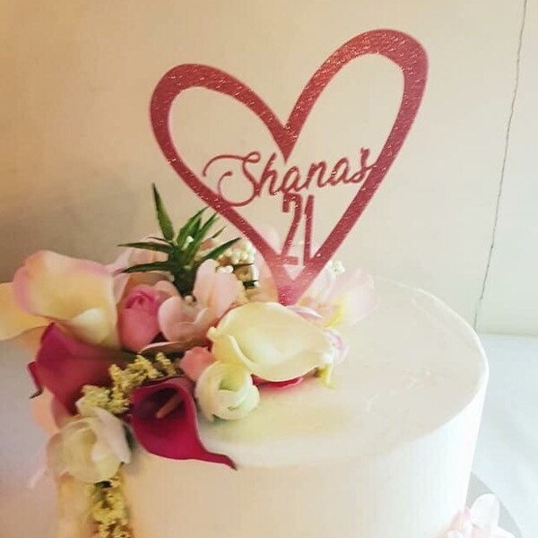 U Cake Topper - Etsy