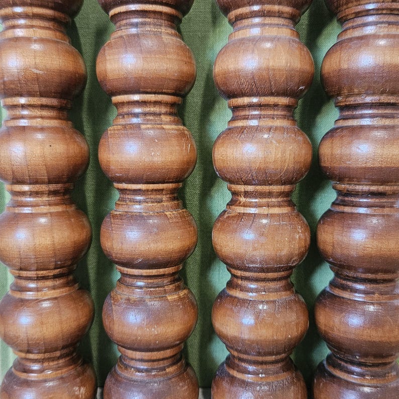 Vintage Gerber Wooden Furniture 8 Inch Spindle Legs, Vintage Furniture ...