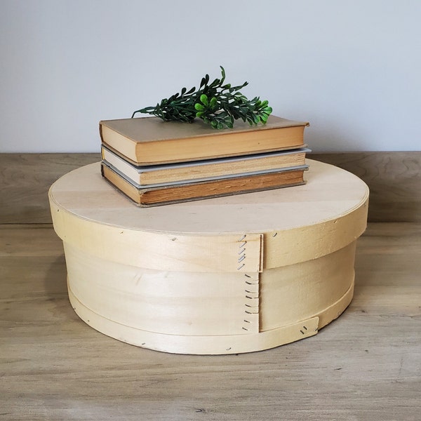 Round Wood Box - Etsy