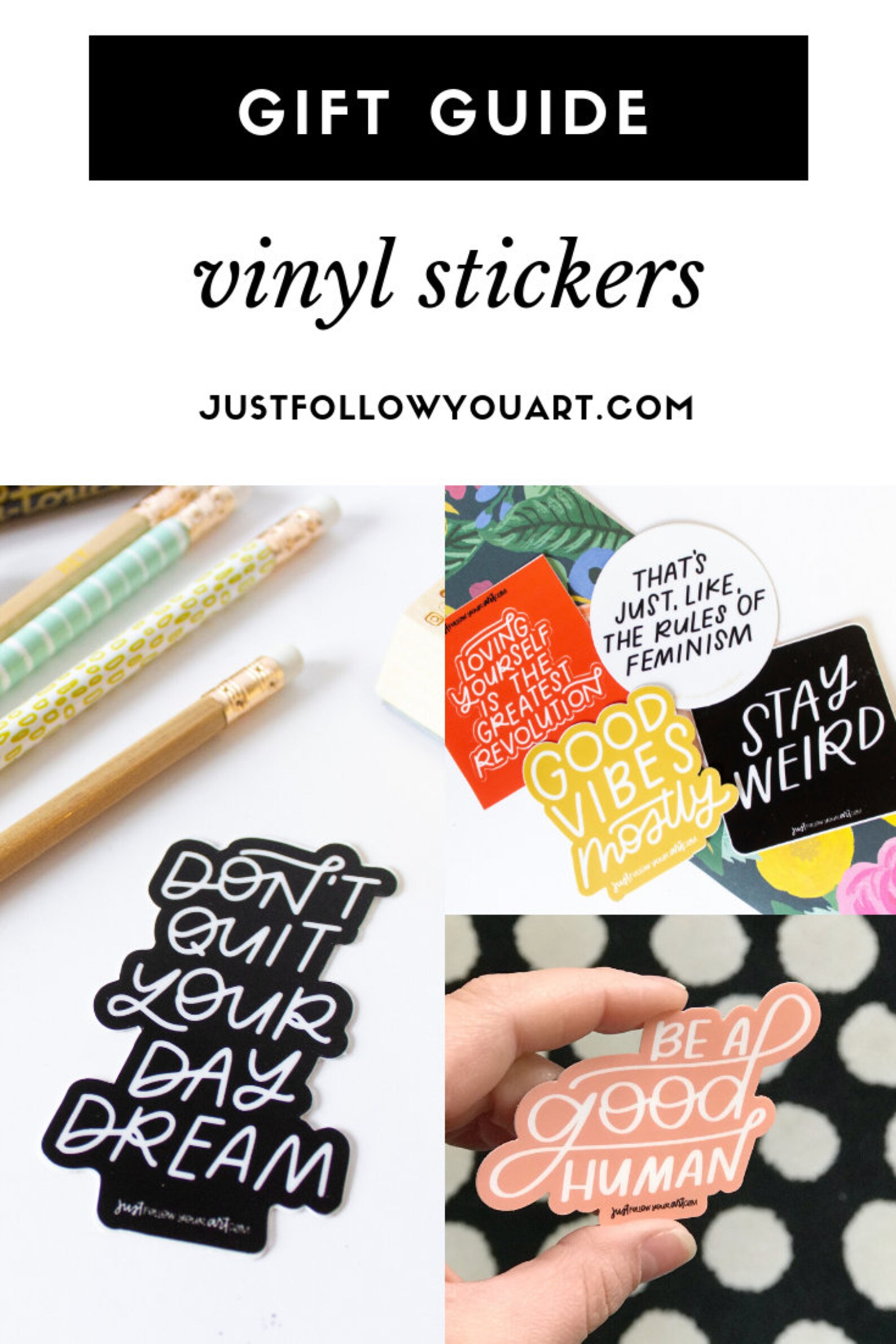 Laptop Stickers Be A Good Human Trendy Stickers Black and - Etsy