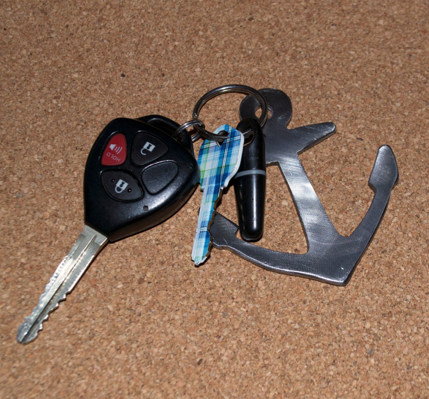 Anchor Metal Key Chain Sailor Pirate Nautical Keychain - Etsy