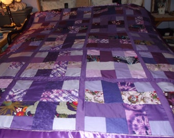 This is a New Queen Size Quilt With a Multitude of Purple - Etsy