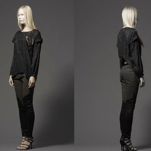 Two Way Wear Black Blouse - Etsy