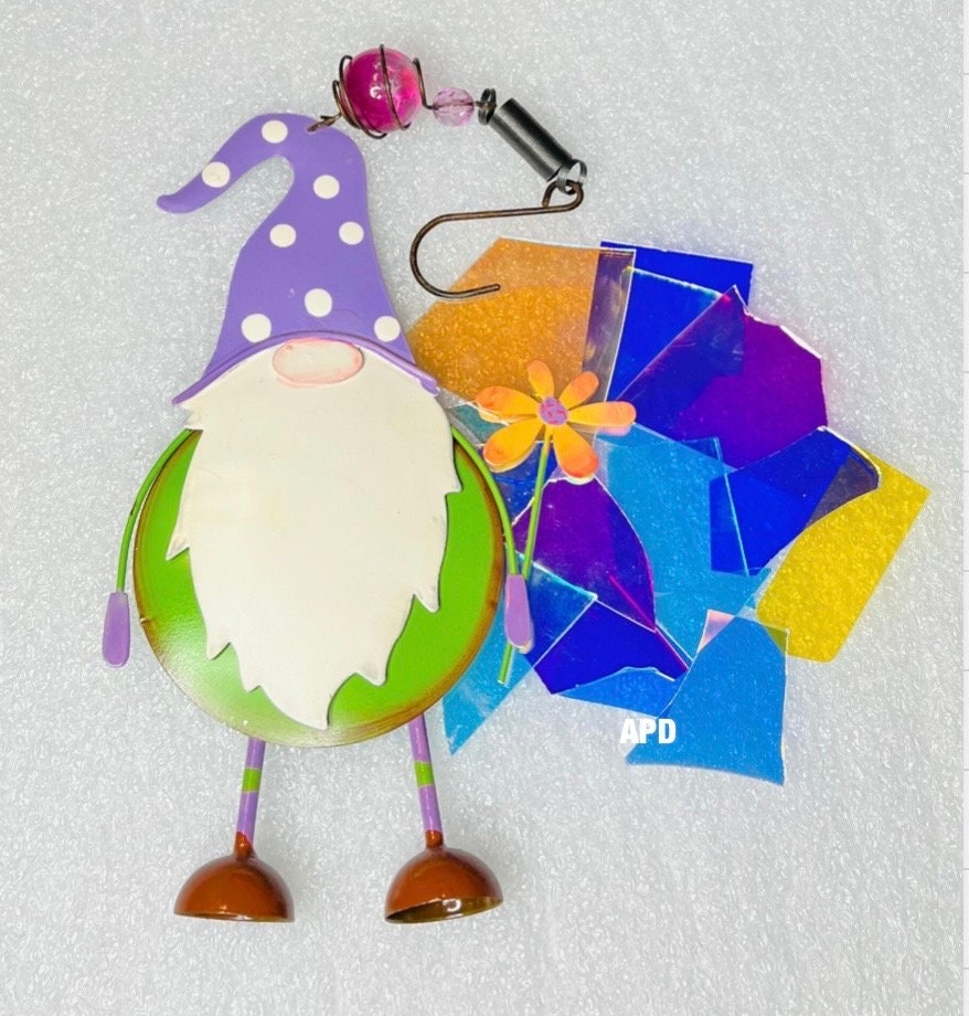 DIY Suncatcher Kit.. Gnome Suncatcher Kit.. Adult Craft.. Crafts ...