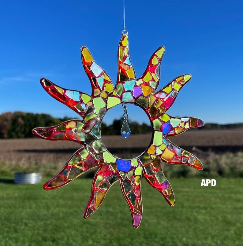 Sun Suncatcher.. APD.. Blingy Item.. Wind Catcher.. Garden Decoration ...