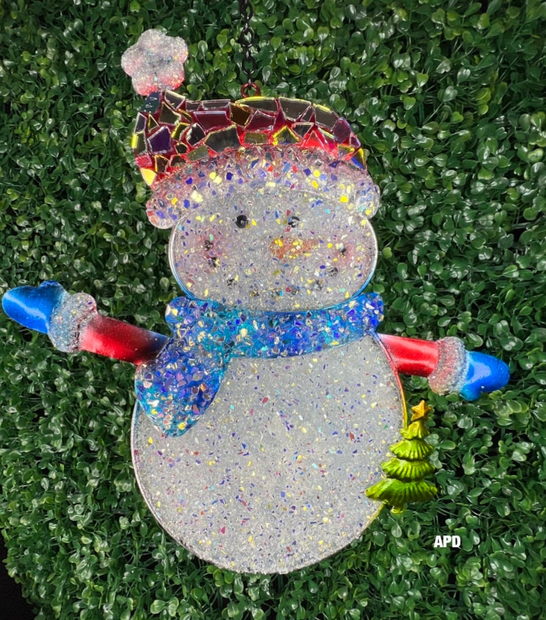 10 Snowman.. APD.. Frosty Snowmen.. Suncatcher.. Seasonal Item ...